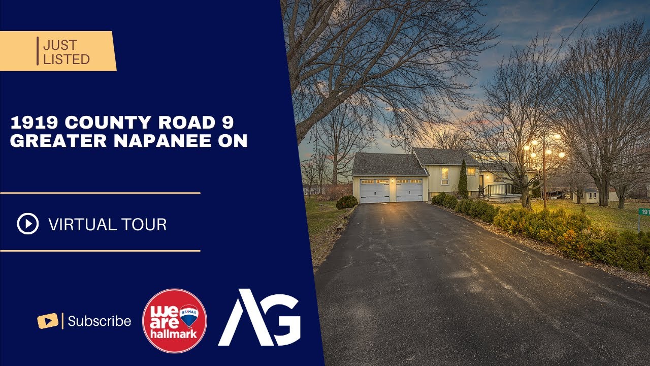For Sale-1919 County Road 9 Napanee - YouTube