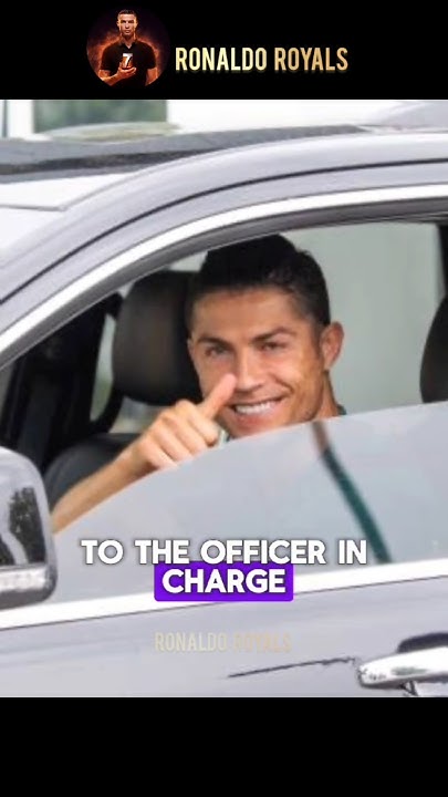 Ronaldo Stop By Traffic Police 😱🚨 || Must Watch 🔥|| #cristianoronaldo #cr7 #football #soccer ...
