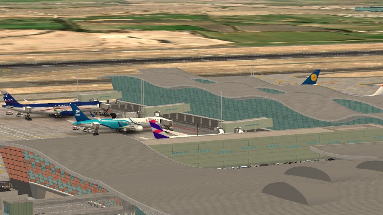 Unlocking (Main) Terminal Extension 2C at Santiago Airport | World of ...