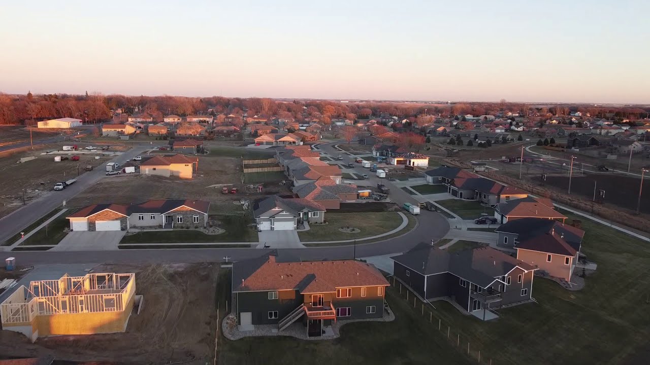 Crooks, SD - Flyover - YouTube