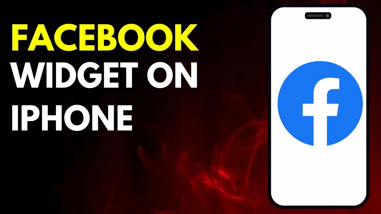 How to Add Facebook Widget to Homescreen in Iphone in 2025 [New Update ...