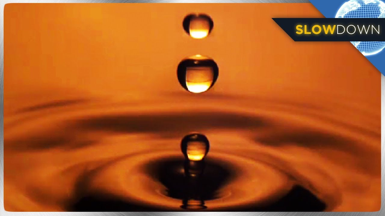 Water Drop Falling Gif