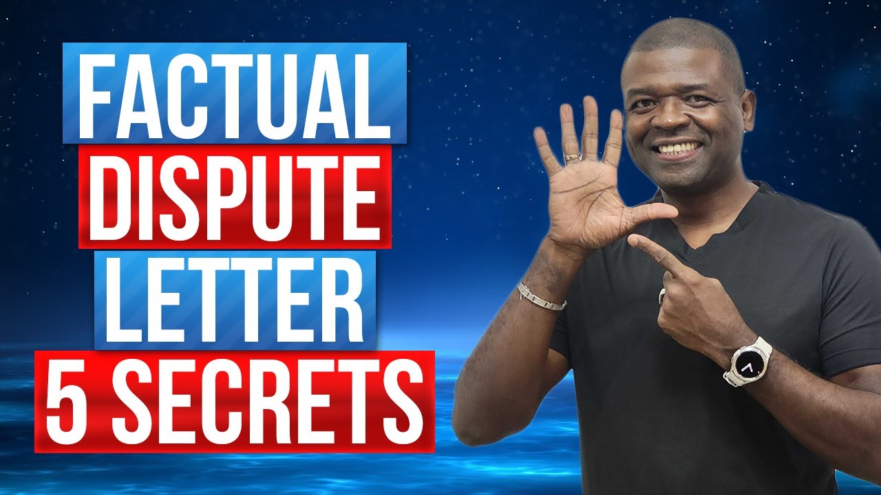 Factual Dispute Letter: 5 Secrets that Will Help You Get Better Results ...