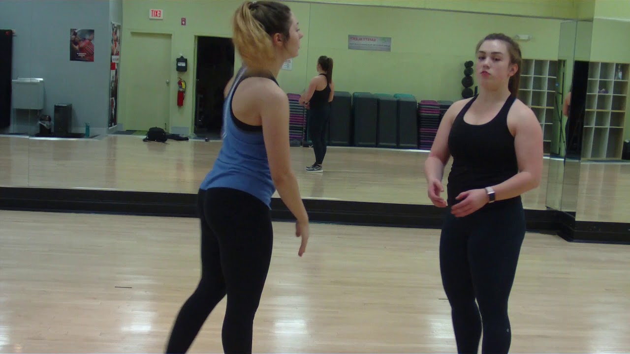 Mid American Pompon Iceland High Kick Song #3 Instruction - YouTube