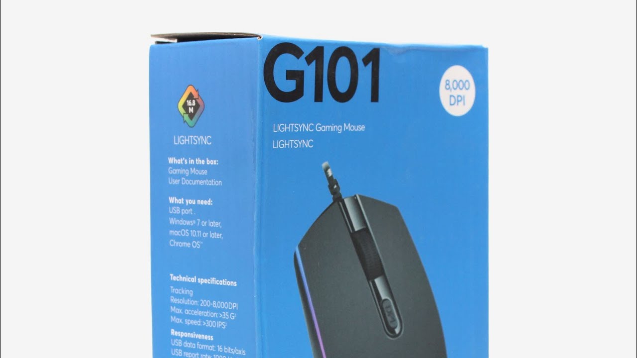 G101 Gaming Mouse - YouTube