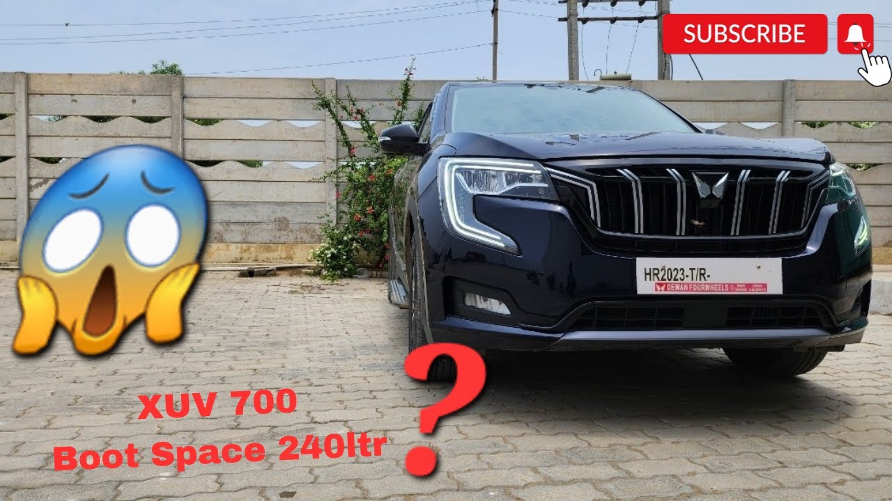 Mahindra XUV 700 | Boot Space | 5 Seater | NonuVlogs28 - YouTube