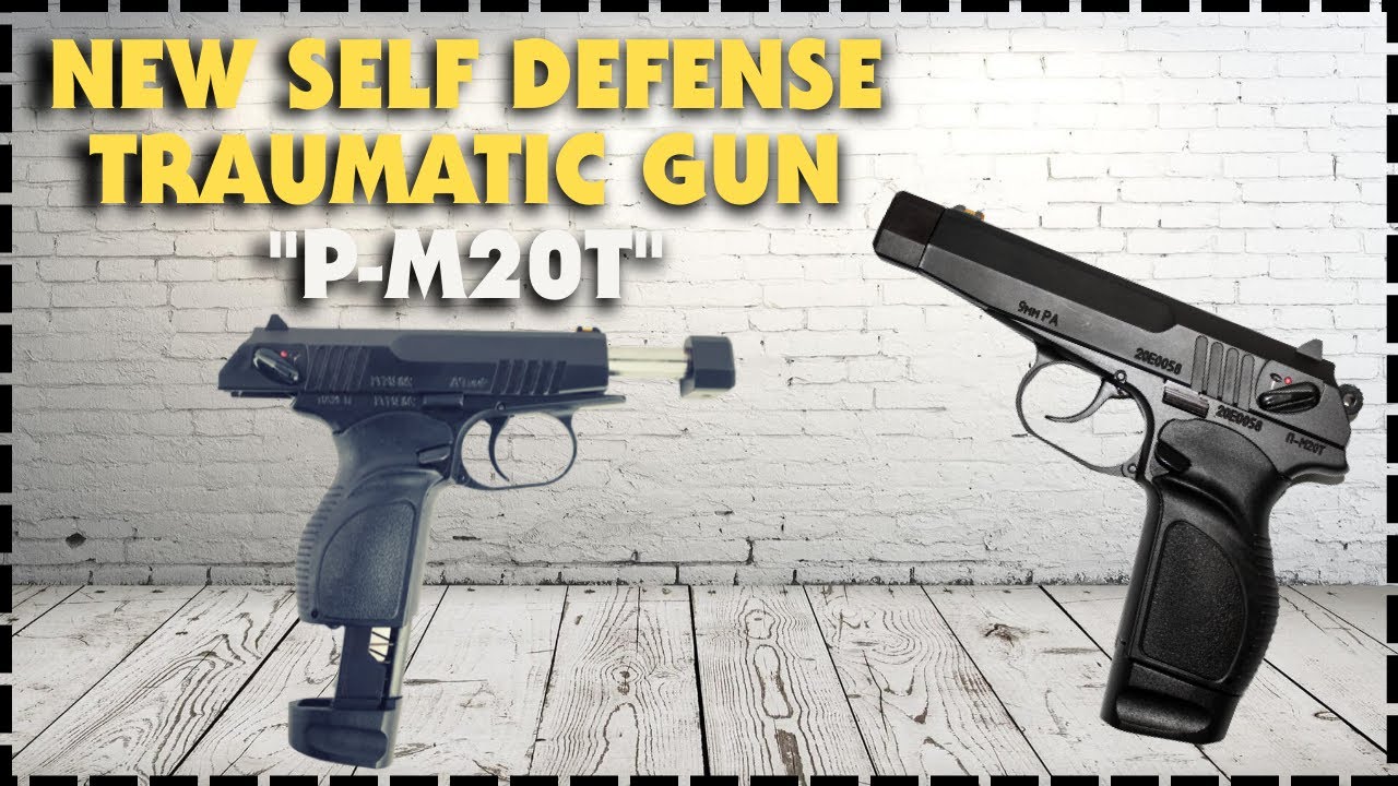 New Self Defense Traumatic Gun PM20T - YouTube