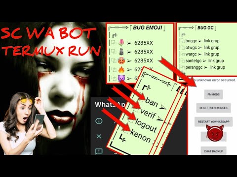 SC BOT WAR| LOGOUT | BUG VERIFY WORKING | WA IMMUNE TEMBUS WHATSAPP ...