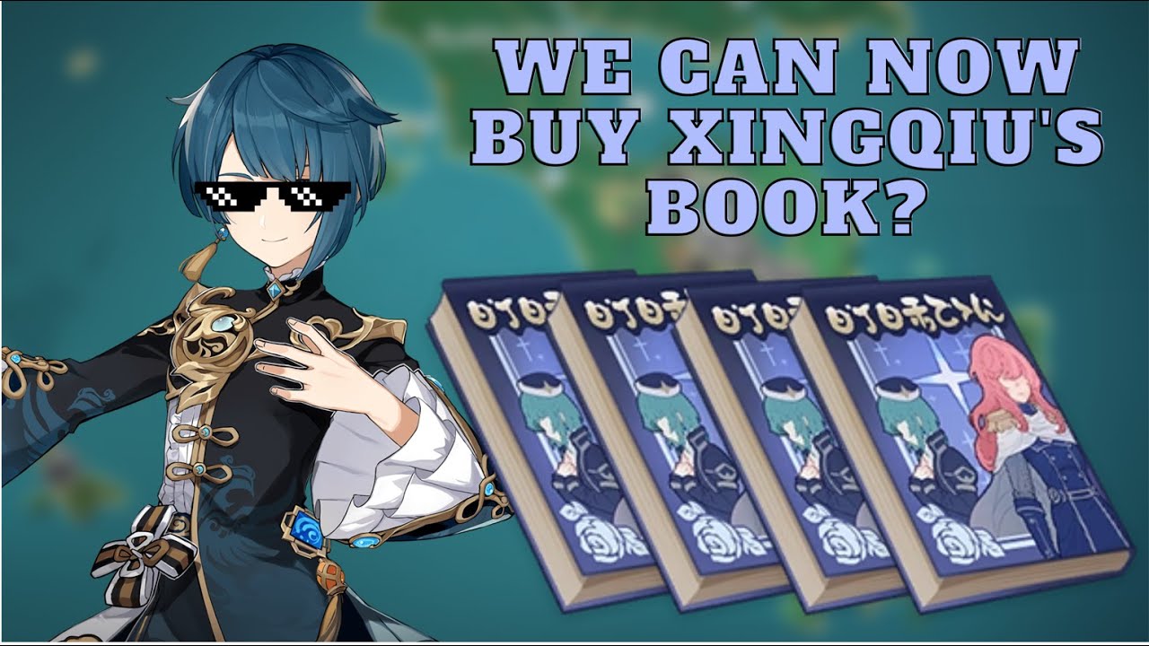 We can finally now buy the novel written by Xingqiu (Vol 1—4 only ...