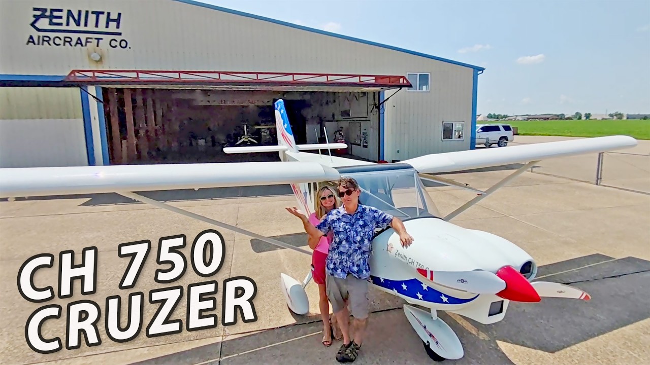 Let's go flying: Zenith CH 750 Cruzer light sport aircraft - YouTube