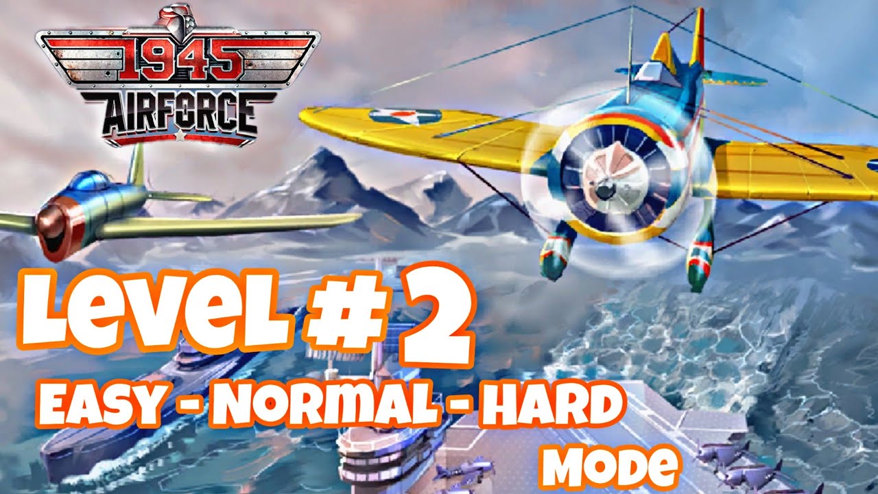1945 air force Game | 1945 air force gameplay | Level 2 | Easy Mode ...
