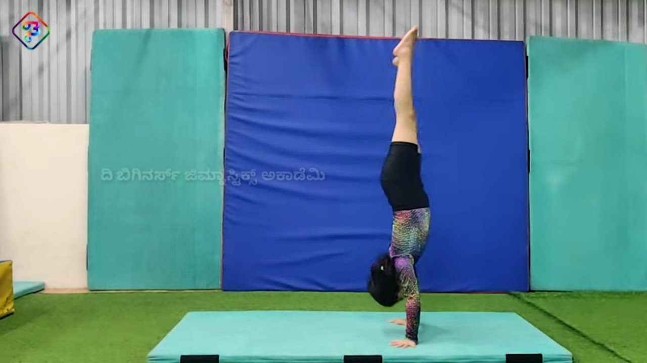 How To Do A Handstand Roll - Beginners Gymnastics Academy Banashankari ...