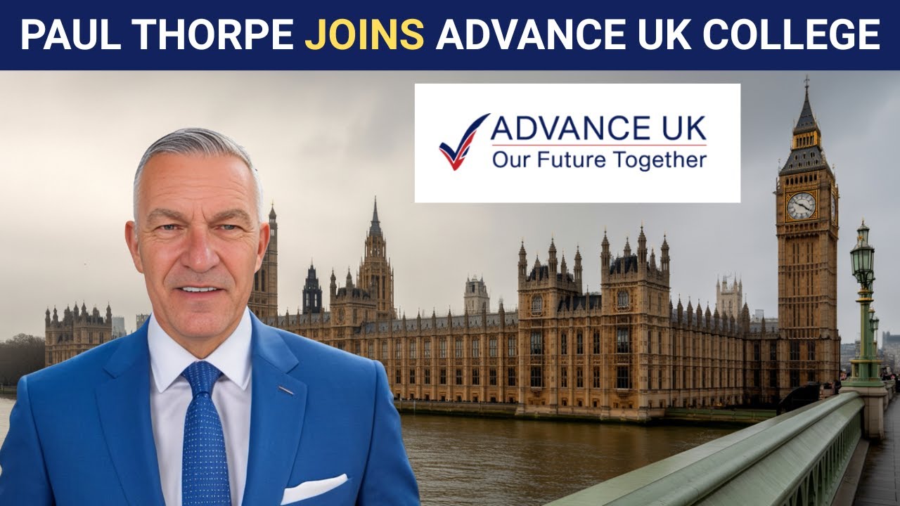 Paul Thorpe officially joins the College of Advance UK - YouTube