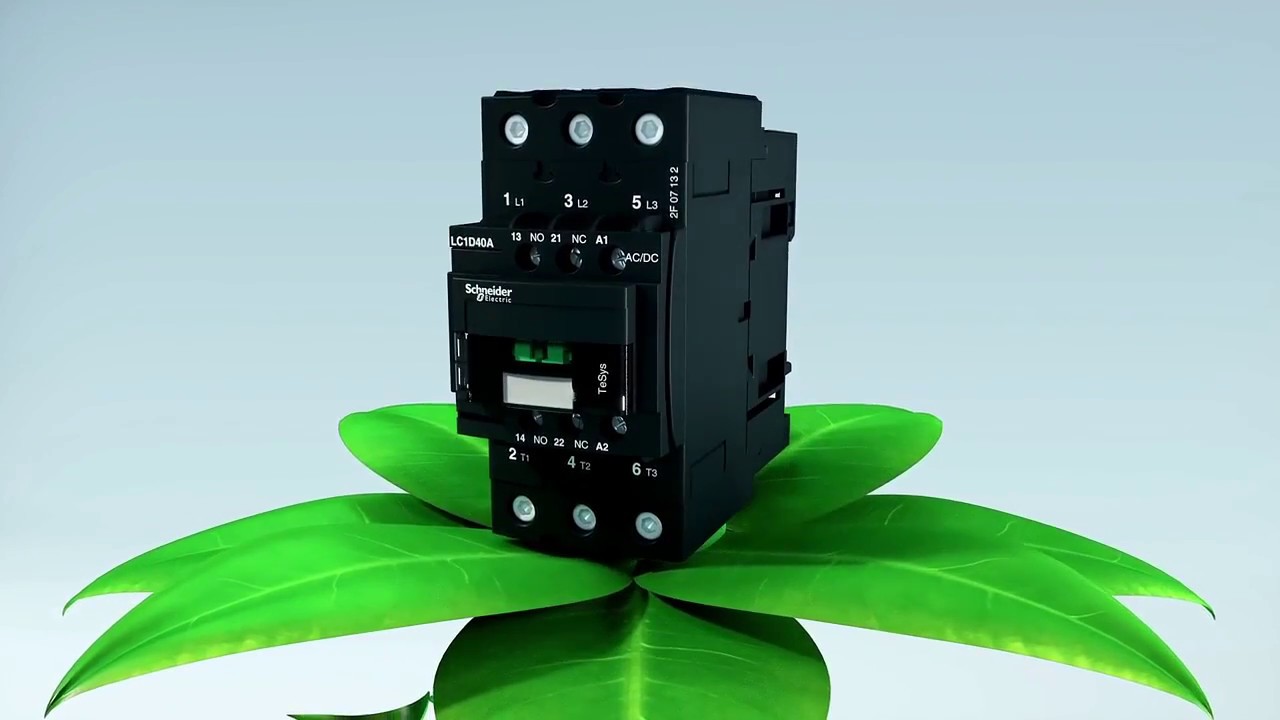 Its efficiency that clicks with the all new Tesys D contactor - YouTube