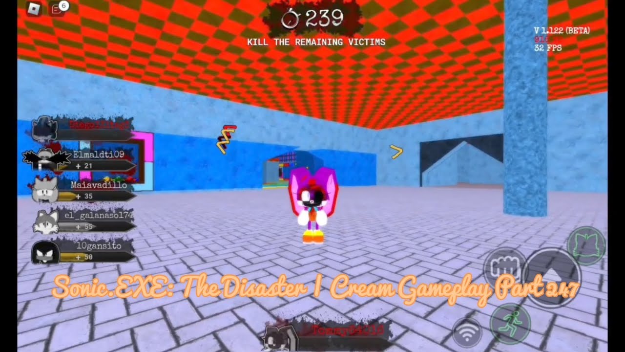 Sonic.EXE: The Disaster | Cream Gameplay Part 247 - YouTube