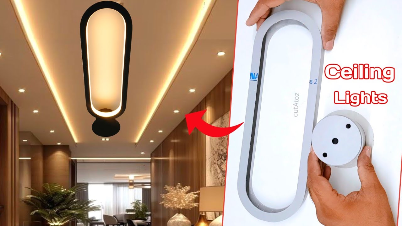 How to Make Modern LED Wall Lights Home Decor LED Lights Livingroom ...