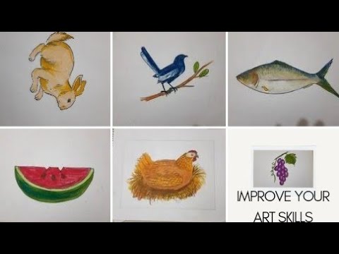 Easy Drawing Exercise for Beginners|| to improve your art skills - YouTube