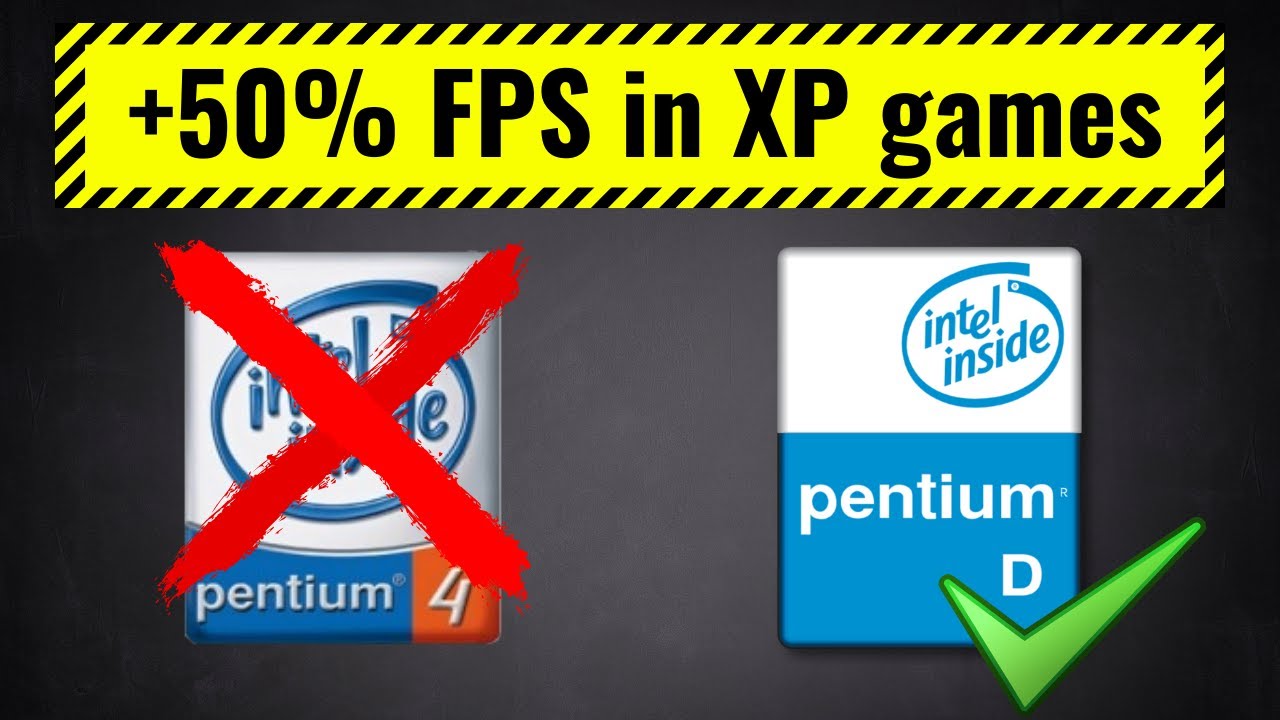 Single Core vs Dual Core performance in Windows XP games - YouTube