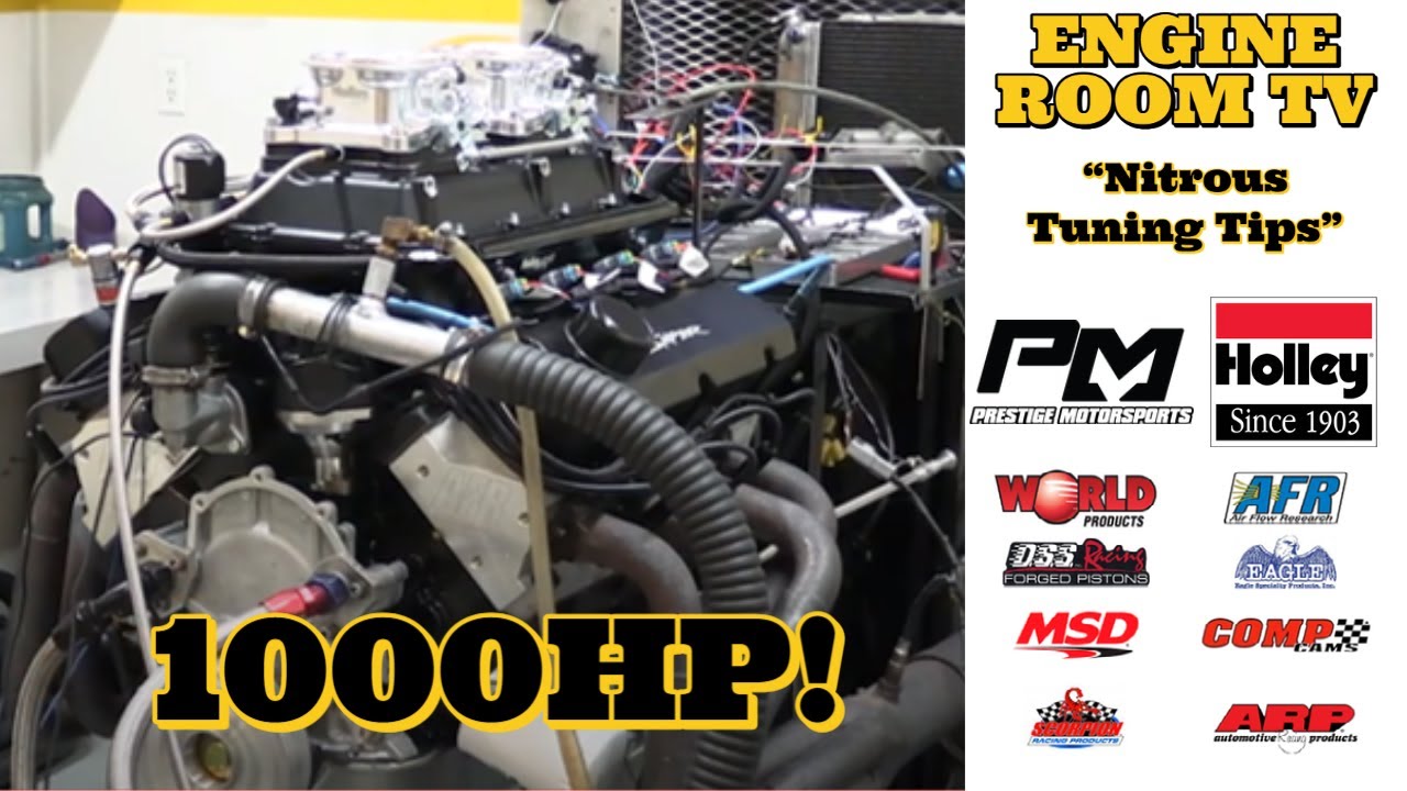 ENGINE ROOM TV EPISODE 3 - 427 Ford Nitrous Dyno Tuning Tips with ...