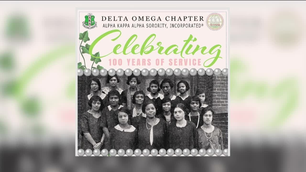 VSU chapter of AKA celebrates 100 years of service - YouTube
