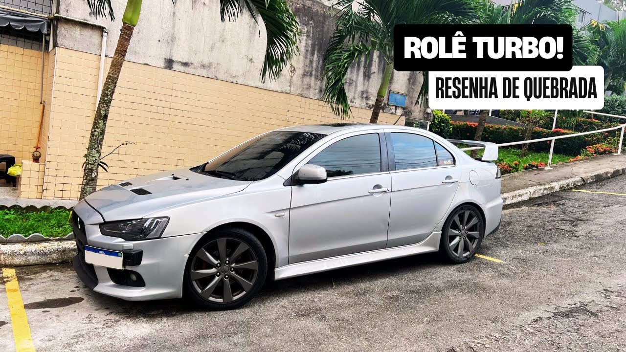 Rolê de Lancer GT Turbo na Cidade + Resenha no Volante! 😎🔥 - YouTube