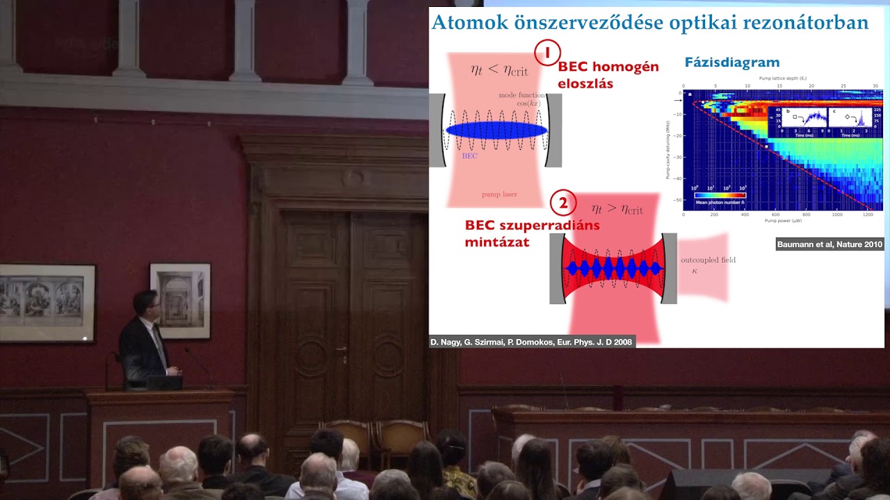 Domokos Péter: Kritikus viselkedés atomok és fotonok erősen csatolt ...