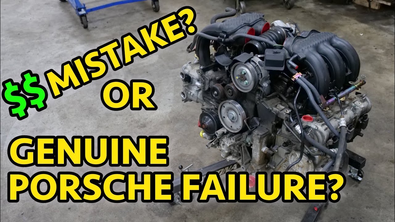 BIG Mistake? Porsche Boxster S M96 Core Engine Teardown. What Happened ...
