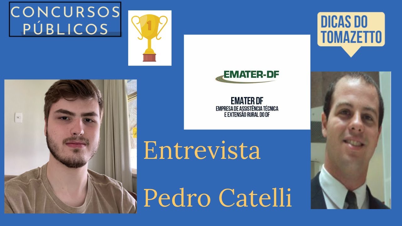 1 Lugar concurso Emater DF - entrevista com Pedro Catelli - YouTube