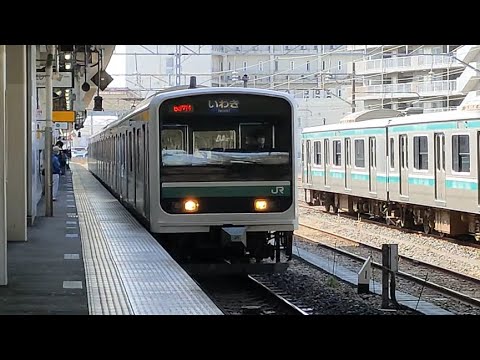 JR東日本E501系ｶﾂK753編成が勝田駅4番線に普通いわき行きとして到着停車する動画（2023.3.） - YouTube