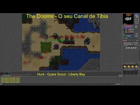 Tibia - Quara Scout - Liberty Bay - Pally/ED/SORC level 25 - YouTube