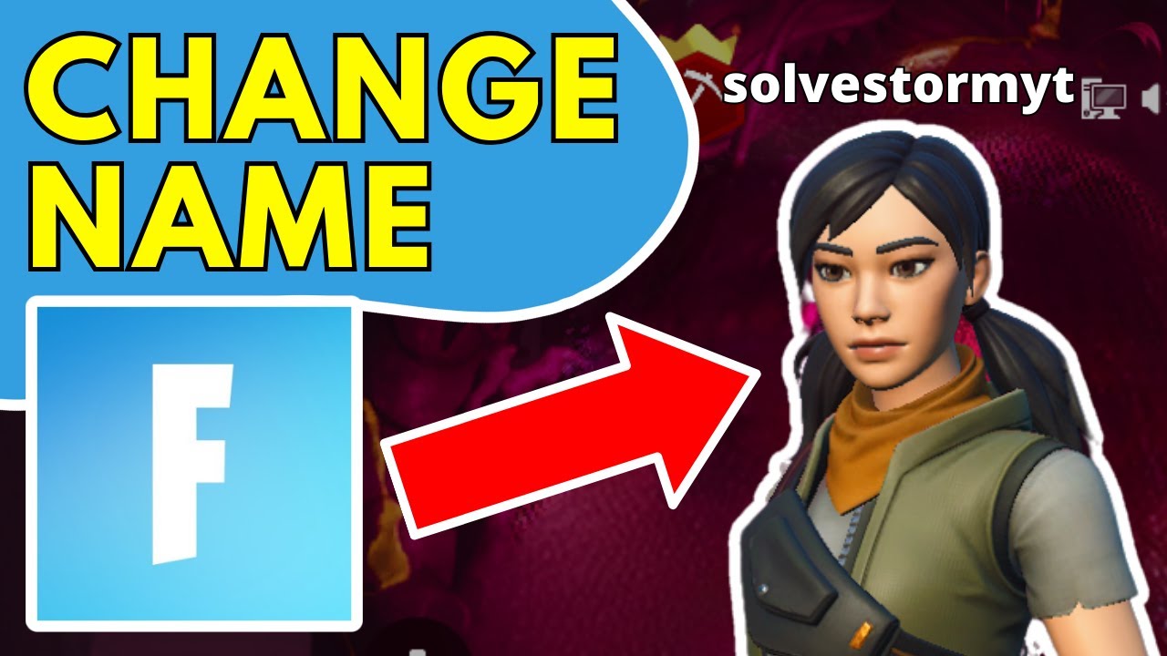 Changing Name In Fortnite: Changer Son Nom Sur Fortnite – GCVUS