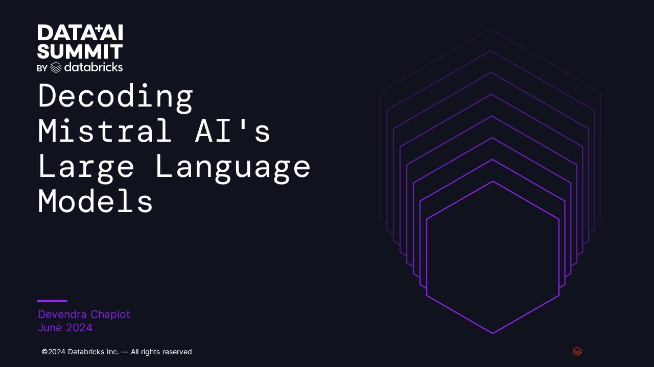 Decoding Mistral AI's Large Language Models - YouTube