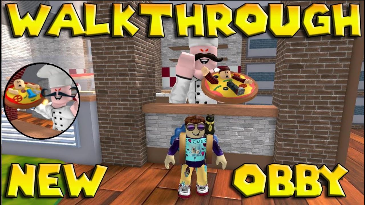 Walkthrough NEW GAME Escape The Pizzeria Obby! (NEW) - YouTube
