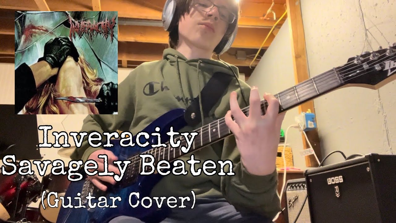 Inveracity - Savagely Beaten (Guitar Cover) - YouTube