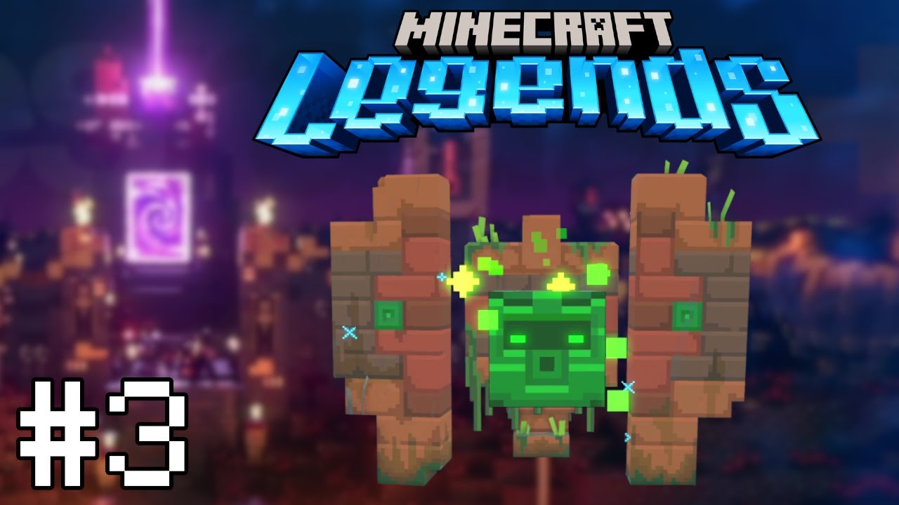 AWAKING The First Of Brick! [Minecraft Legends Ep 3] - YouTube