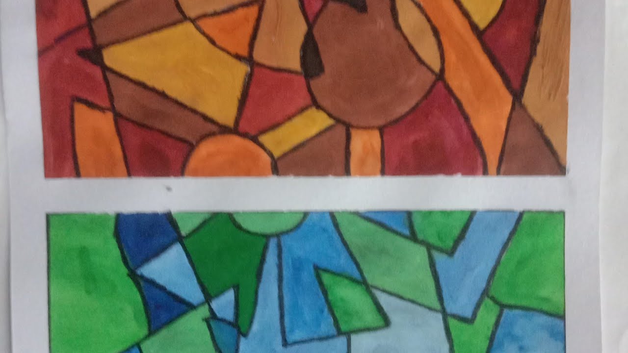 how to draw warm and cool drawing #drawing #drawwithprince #trending ...