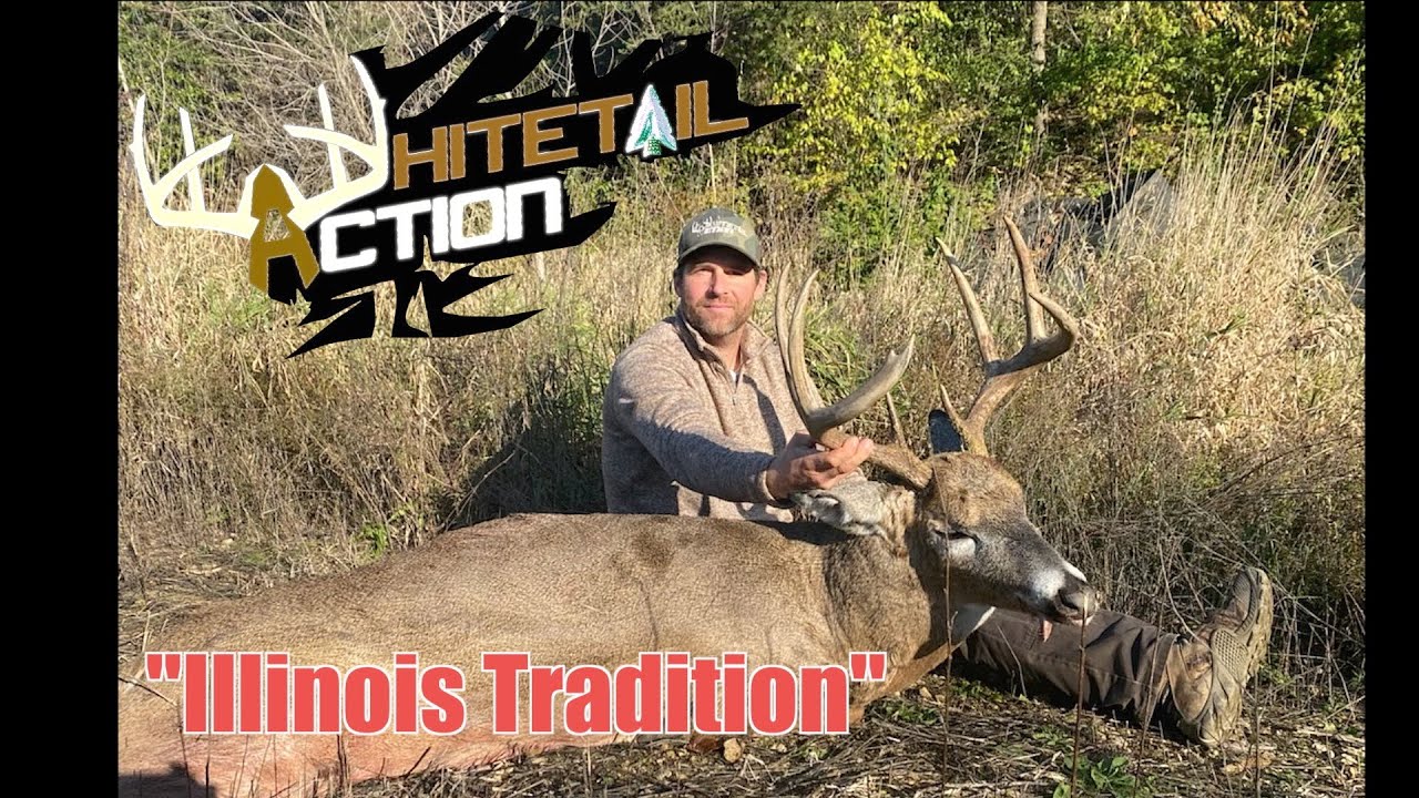 Whitetail Action-"Illinois Tradition" Bowhunting the RUT! - YouTube