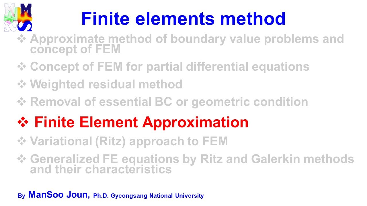 Finite Element Approximation [ENG] - YouTube
