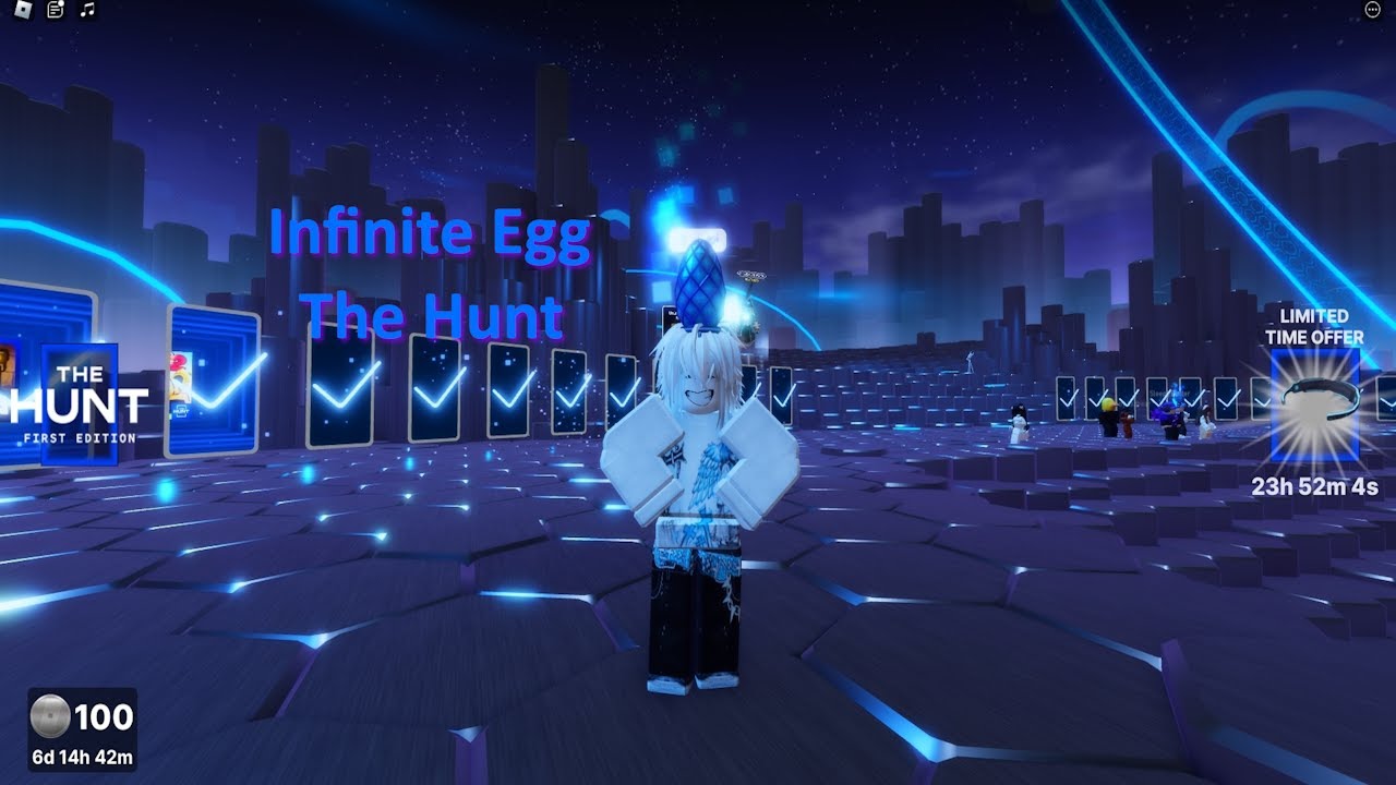 Infinite Egg The Hunt Roblox! - YouTube