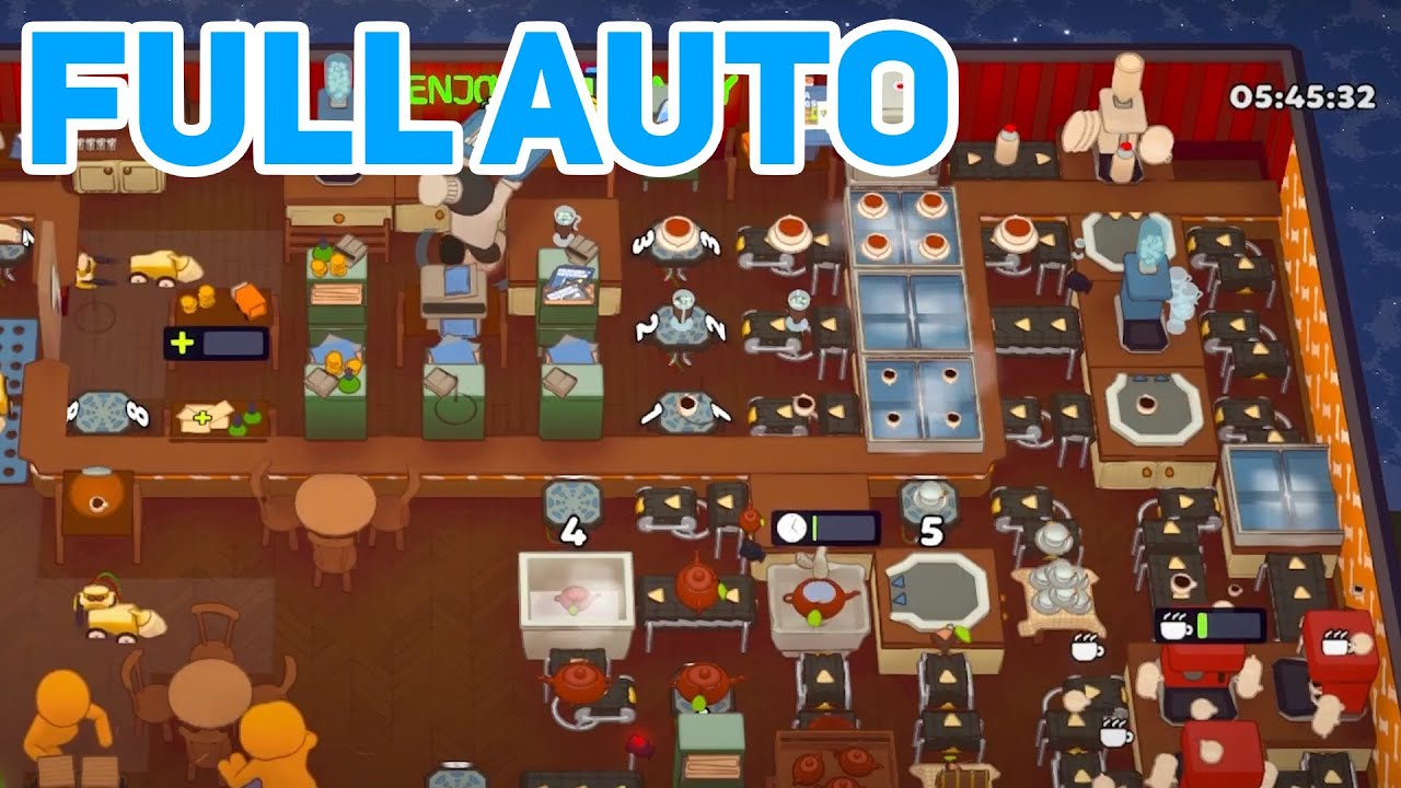 FULL AUTO COFFEE MAIN || PlateUp! - YouTube