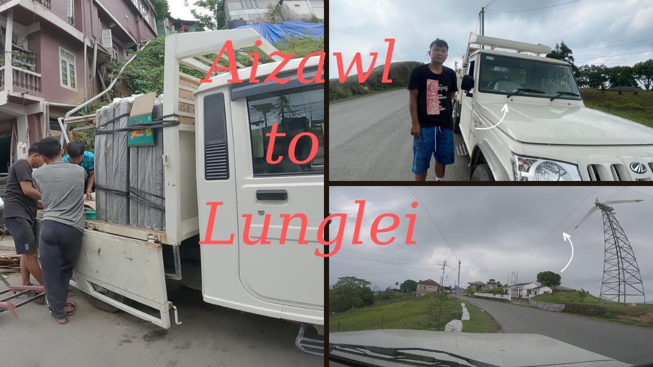 Aizawl to Lunglei Granite thlanlung ka dah Part 1 - YouTube