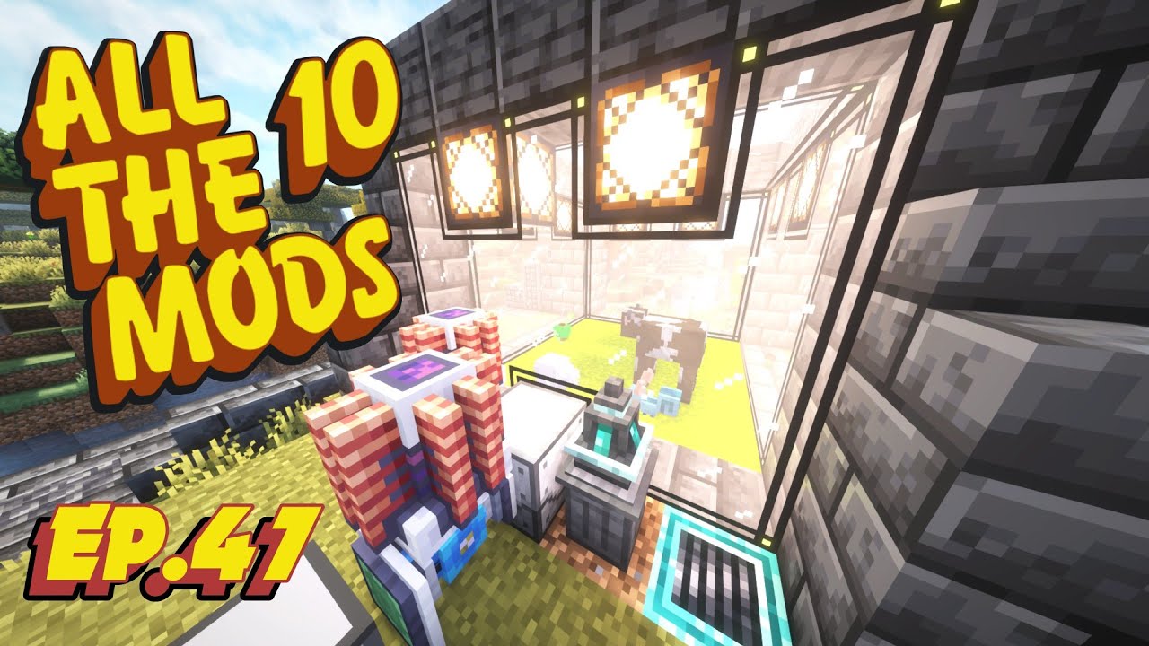 Get some Delightfully Cute Animals in ATM10 All the Mods Ep.47 Minecraft Mod Pack - YouTube