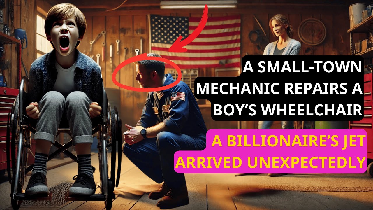 A Small-Town Mechanic Repairs a Boy’s Wheelchair. Later, a Billionaire ...