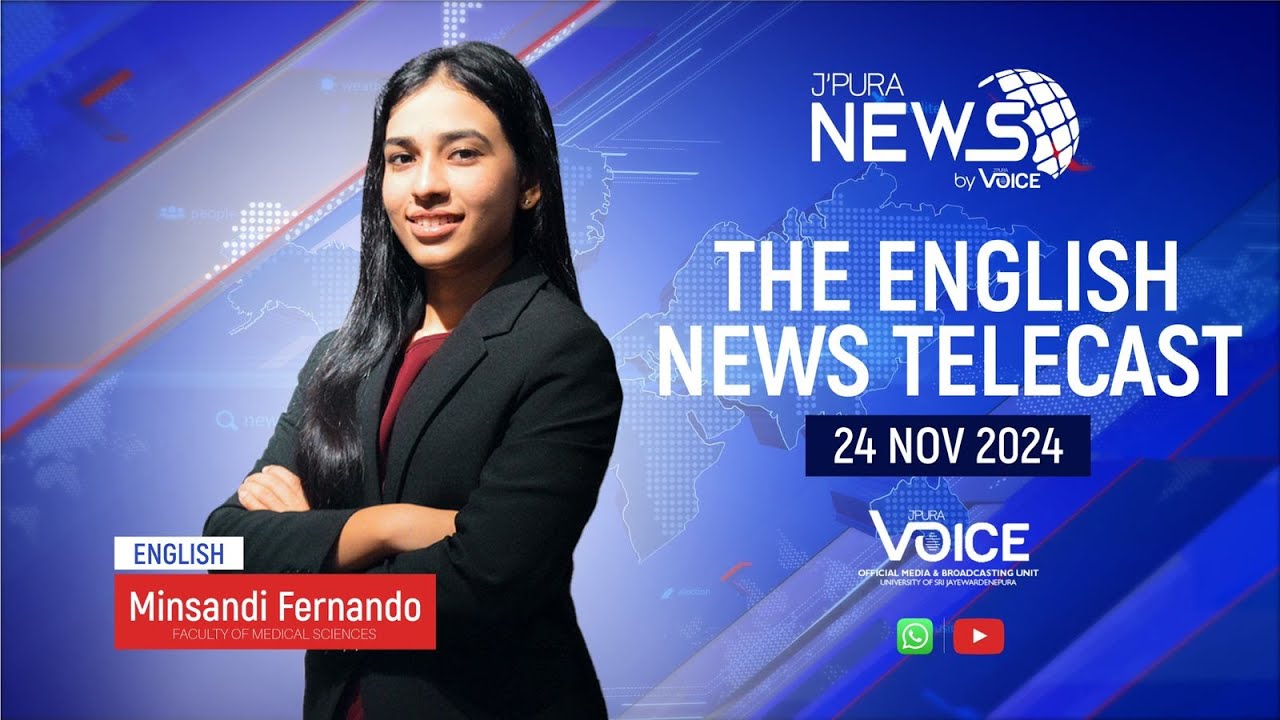 The English News Telecast of J'pura News by J'PURA VOICE. - YouTube