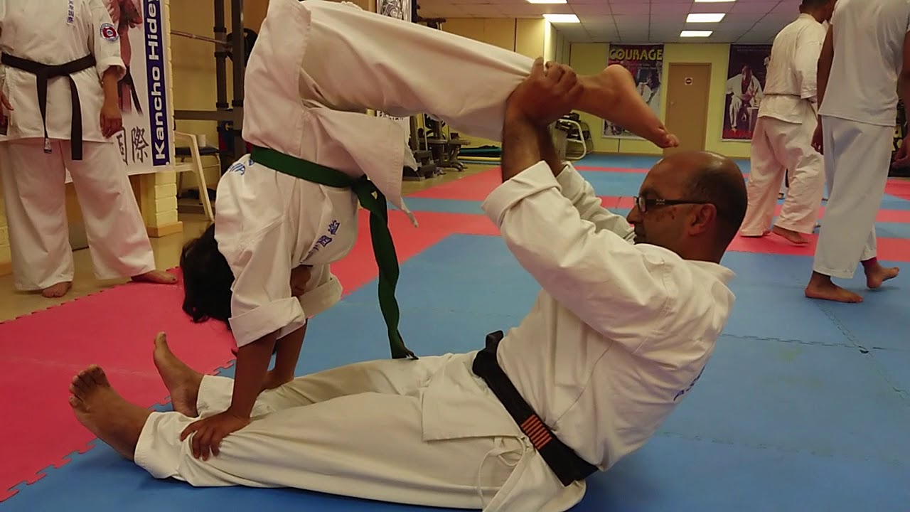 Ashihara Karate special push up and ab training Oct 2019 - YouTube