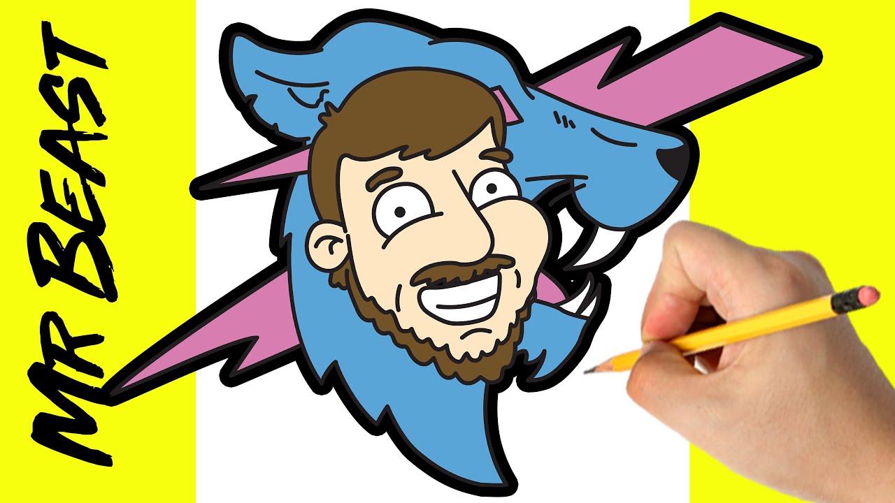 I DRAW MR BEAST TO CONGRATULATE HIM WHEN HE HITTING 150 MILLION ...
