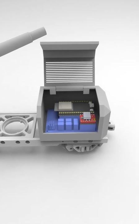Artillery #8 - electronics box & new renderer #artillerywagon #3dprinting #arduino - YouTube