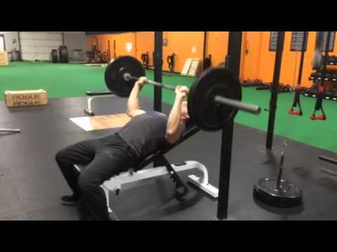 Low-Incline Bench Press - YouTube