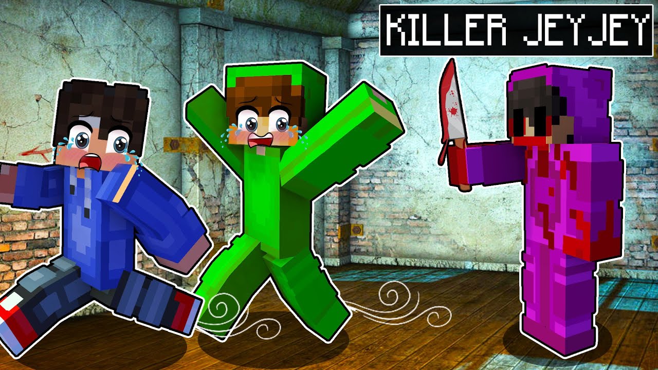 Escape from KILLER JEYJEY in Minecraft! - YouTube