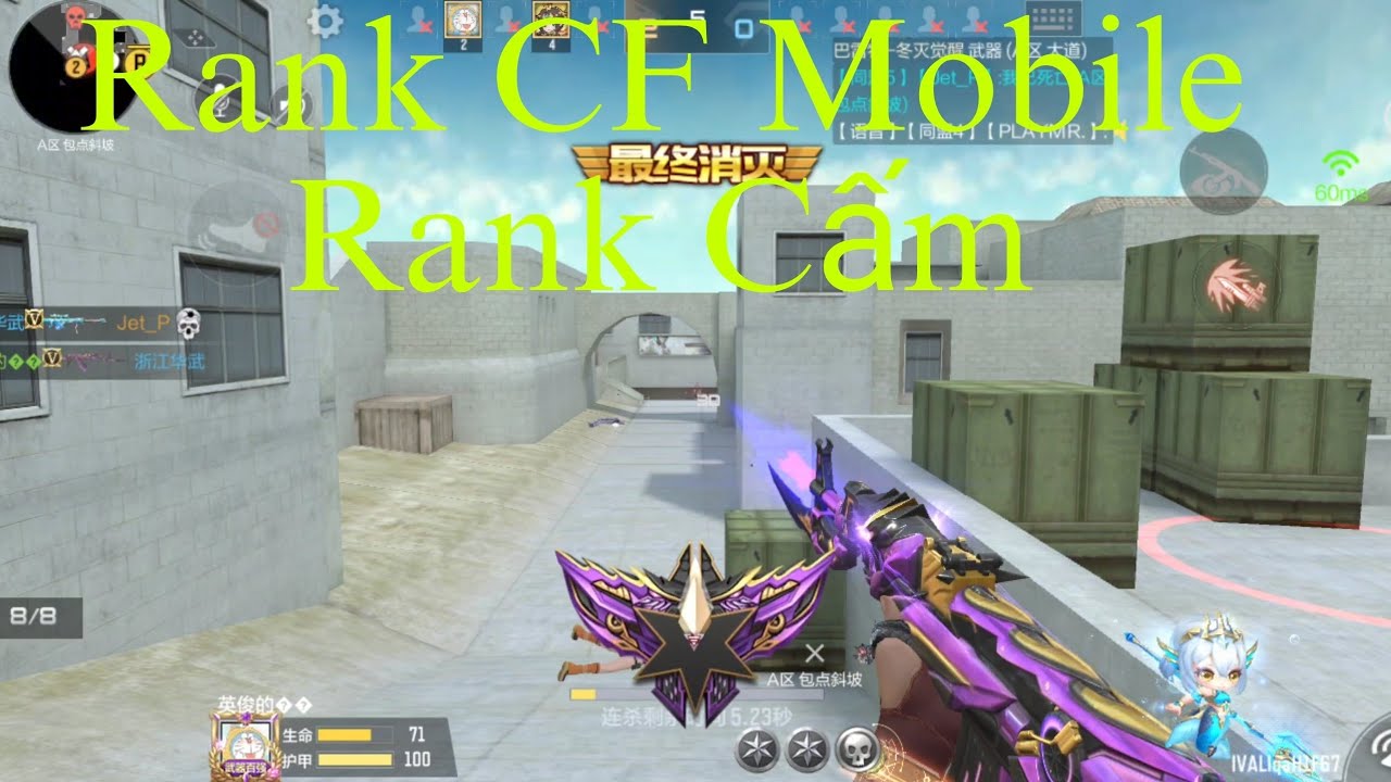 Game CF _ Leo rank CF Mobile _ Rank Cấm - YouTube